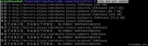 由于没有公钥，无法验证下列签名： no pubkey 3b4fe6acc0b21f32 csdn博客