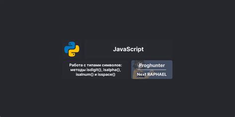 Работа с типами символов в python методы isdigit isalpha isalnum