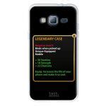 Techcool Capa Para Samsung Galaxy J L Capa Silicone Gamer Founded Epic Item Rpeg