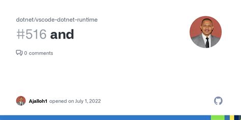 And Issue 516 Dotnet Vscode Dotnet Runtime GitHub