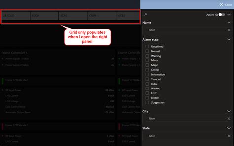 How To Trigger A Query Filter In A Side Panel Dataminer Dojo