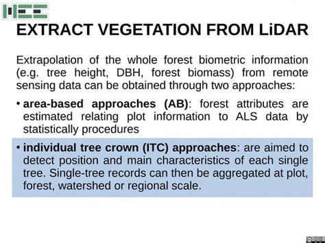 Application Of A Pattern Recognition Algorithm For Single Tree Detection From Lidar Data Pdf