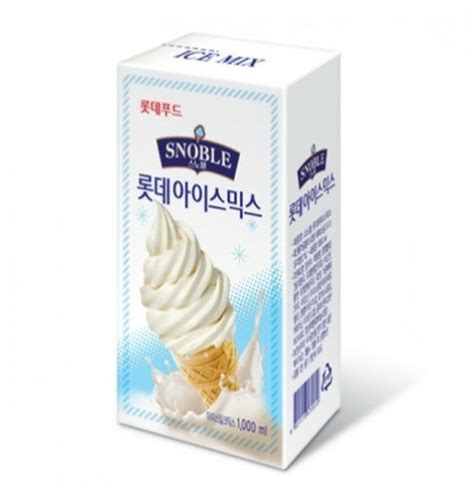 롯데 소프트아이스크림믹스 바닐라1000ml×20개 티몬 롯데 소프트아이스크림믹스 바닐라1000ml×20개 티몬