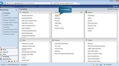 Simplify Vendor Setup And Management With Dynamics Gp Great Plains