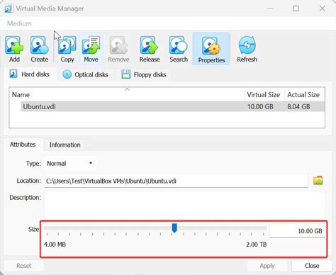 how to increase the disk size in vm virtual box technoresult