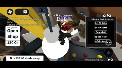 Roblox Hide And Seek Script Youtube