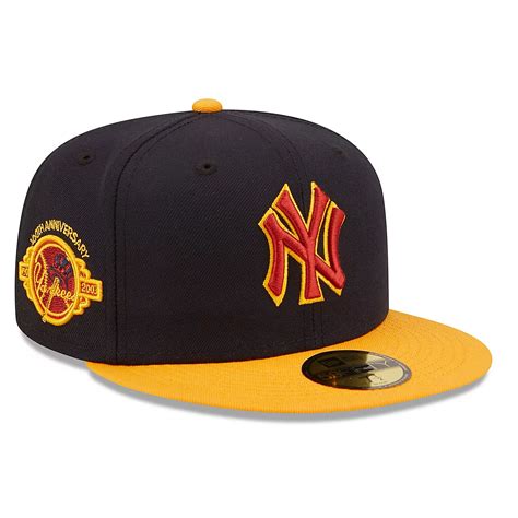 New Era Gold New York Yankees Primary Logo 59fifty Fitted Hat Academy