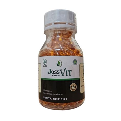 Jual Promo Obat Jossvit Asli Joss Vit Original Isi 200 Kapsul Ampuh Bpom Shopee Indonesia