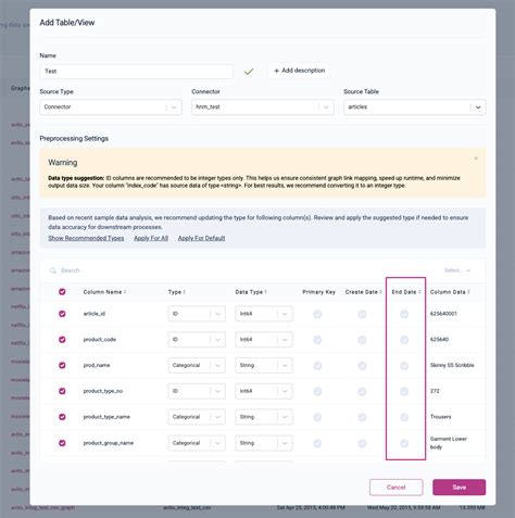Connector Source Type