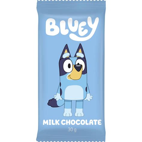 Bluey Milk Chocolate 30g Woolworths