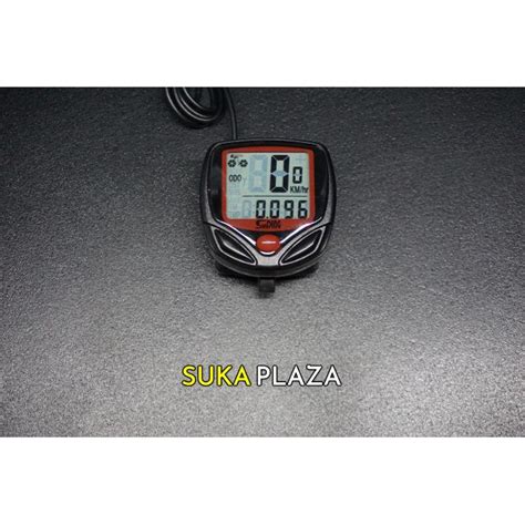 Sunding Digital Bicycle Speedometer Sd-548B | Shopee Malaysia
