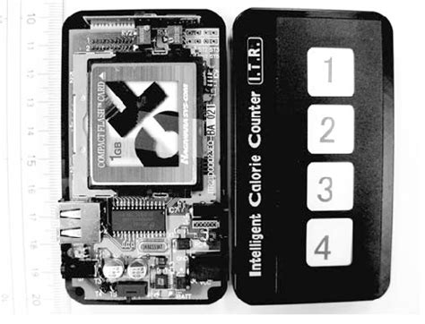 Photo Of The Portable Measurement Device Intelligent Calorie Counter