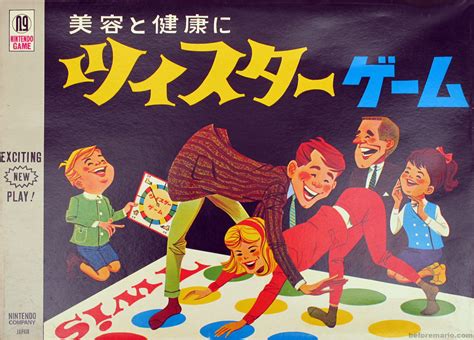 Beforemario Nintendo Twister Game ツイスターゲーム 1966