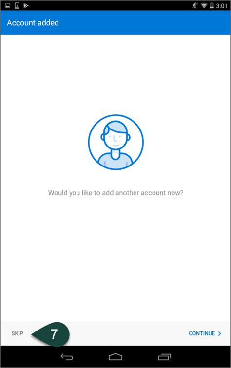 Configuring The Outlook App On Android Devices Office 365 Anr Information Technology
