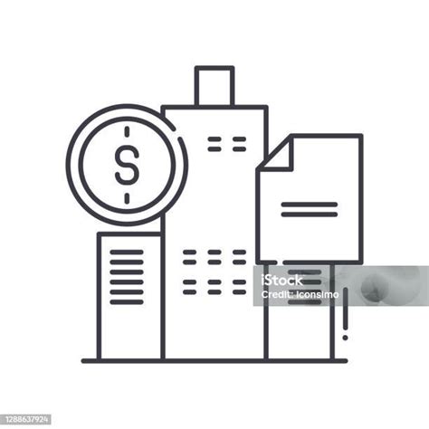 정부 채권 아이콘 선형 격리 된 그림 얇은 줄 벡터 웹 디자인 기호 흰색 배경에 편집 가능한 스트로크와 개요 개념 기호 Charity Benefit에 대한 스톡 벡터 아트