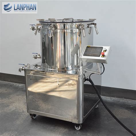 Low Temperature Ice Cold Water Trichome Separator Machine Solventless