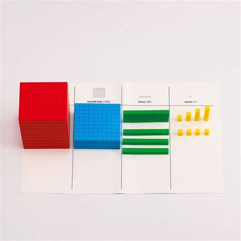 Interlocking Base Ten Blocks Pcs