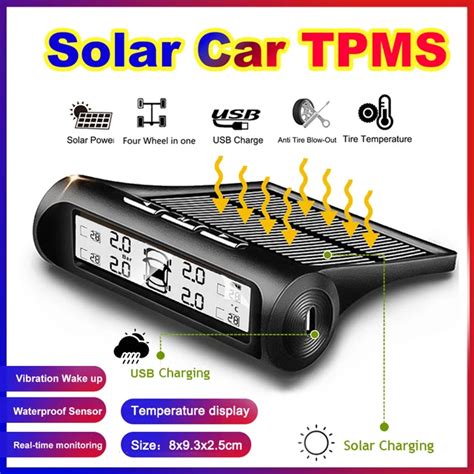 Tpms 태양열 타이어 압력 센서 타이어 관리와 안전 주행의 필수품