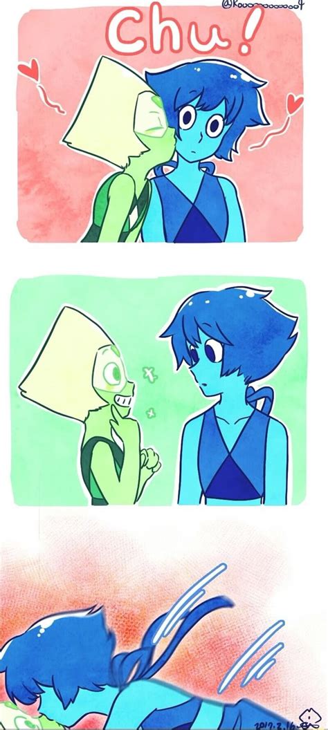 Pin By Sydney On Lapidot Steven Universe Lapis Peridot Steven