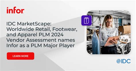 Infor Named A Major Player In Plm Fashion Analyst Report