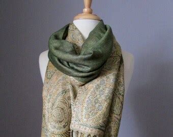 Olive Green Scarf Etsy