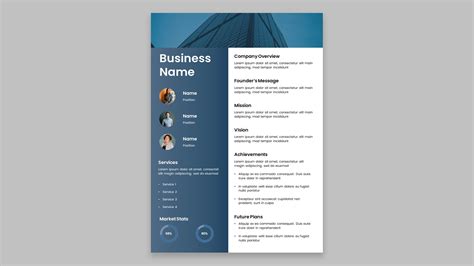 One Pager Template Google Slides Prntbl Concejomunicipaldechinu Gov Co
