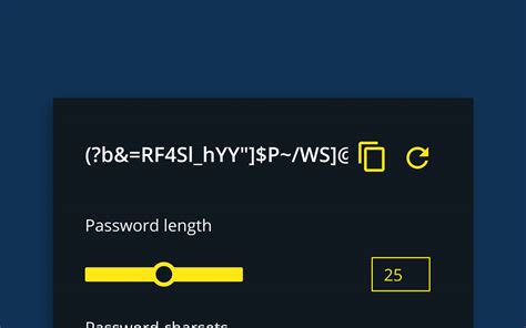 Password Generator Chrome 웹 스토어