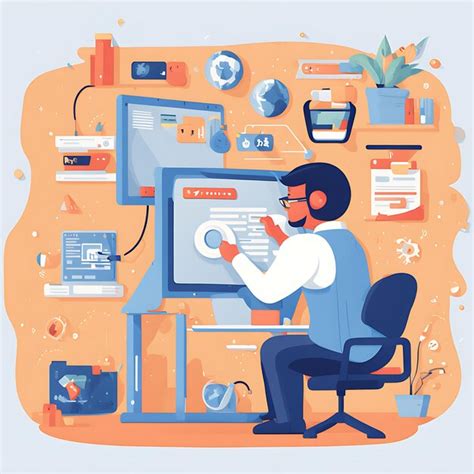 Premium Photo International Programmers Day Flat Illustration 3d