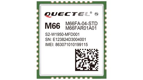 Quectel Gsm Gprsモジュール850 、 900 、 1800 、 1900mhz M66fa Tea 04 Std Rs