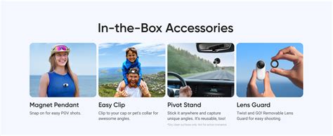 Insta360 Go 3s 128 Gb Ultimate Bundle White 4k Tiny Portable Vlogging Camera