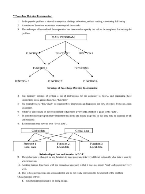 computer notes pdf class computer programming object oriented