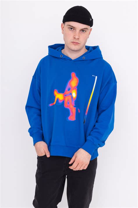 Chaos Thermal Sex Hoodie Blue