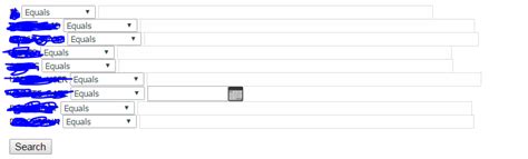 Html Align Select Boxes And Text Boxes Stack Overflow