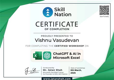 Ai Chatgpt Microsoftexcel Automation Dataanalytics Skillnation