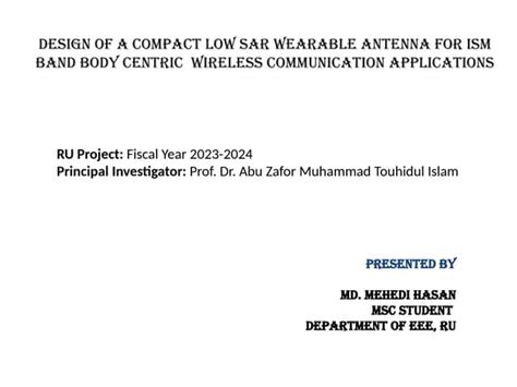 Final Patch Antennaproject Presentationpptx