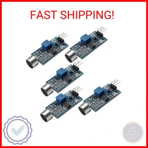 5pcs High Sensitivity Sound Microphone Sensor Detection Module For