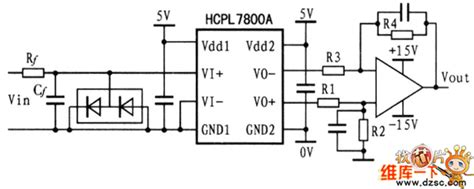 The Isolation Detection Circuit Amplifiercircuit Circuit Diagram