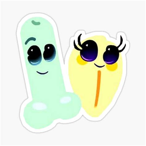 Snoppen Och Snippan Sticker By Sun Hard Redbubble