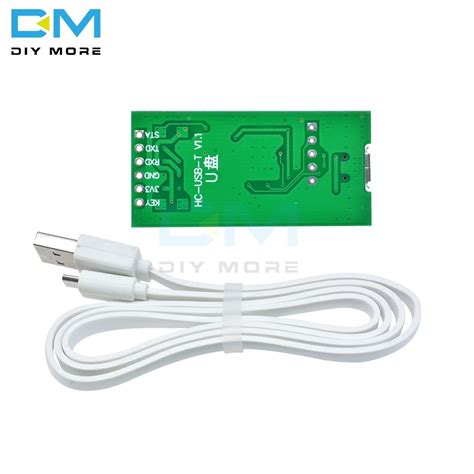 Hc Usb T Usb To Ttl Usb To Serial Port Module At Command Setting Line Diymore