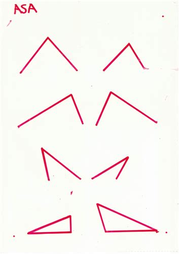 Constructing Asa And Sas Triangles Worksheet Teaching Resources