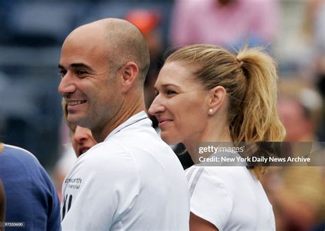 Tennis Stars Andre Agassi And Wife Steffi Graf Take Part In Arthur News Photo Getty Images