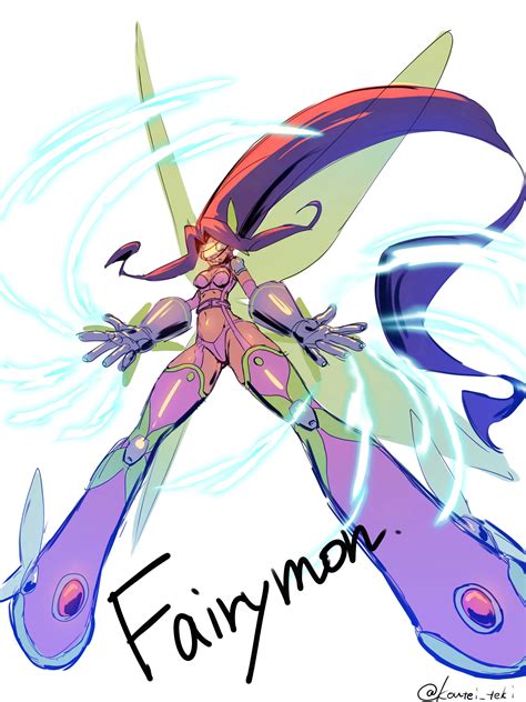Fairimon Digimon Drawn By Koutei Teki Danbooru