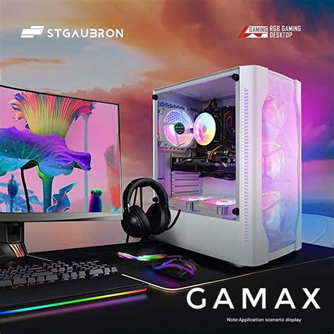 STGAubron Gaming Desktop PC Computer Intel Core I7 3 4GHz