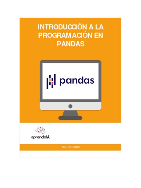 Introducción A Pandas V1 Pdf Archivo De Computadora Entorno De Desarrollo Integrado