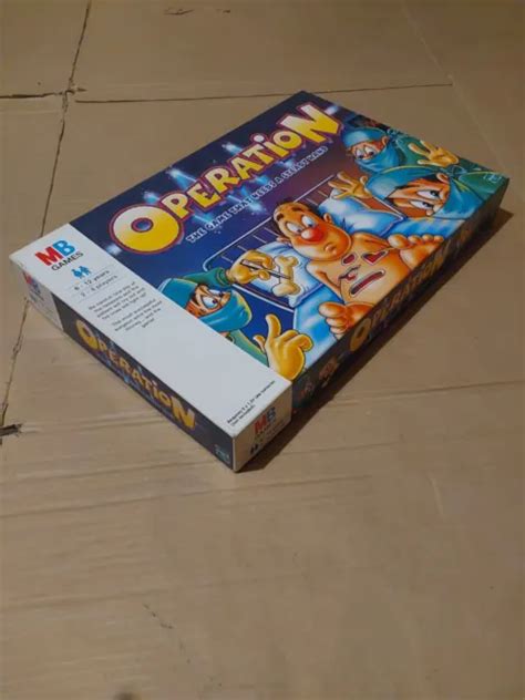 Hasbro Classic Operation Electronic Board Game £1000 Picclick Uk