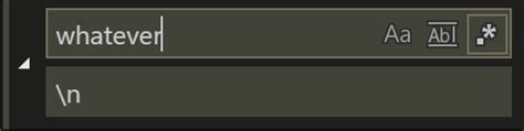 Find And Replace With A Newline In Visual Studio Code