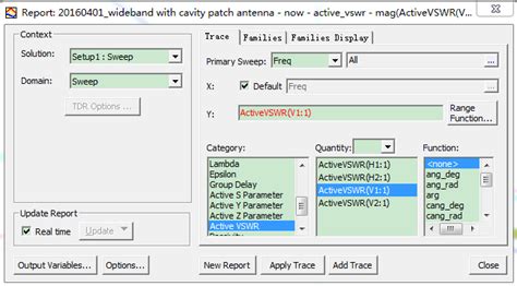 Hfss有源驻波比单位设置问题 微波eda网