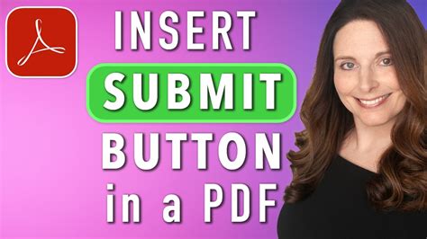Insert Submit Button In Pdf Forms Adobe Acrobat Action Buttons In Pdf
