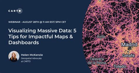Webinar Visualizing Massive Data 5 Tips For Impactful Maps And Dashboards