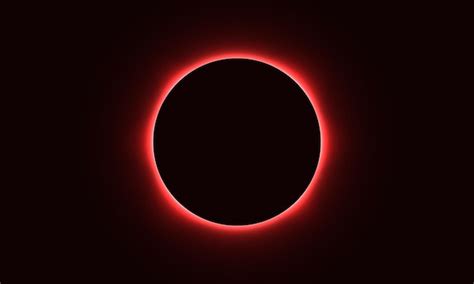 Premium Vector Solar Eclipse Background